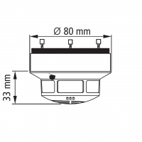 Optischer Rauchschalter Hekatron ORS 142 | SQS
