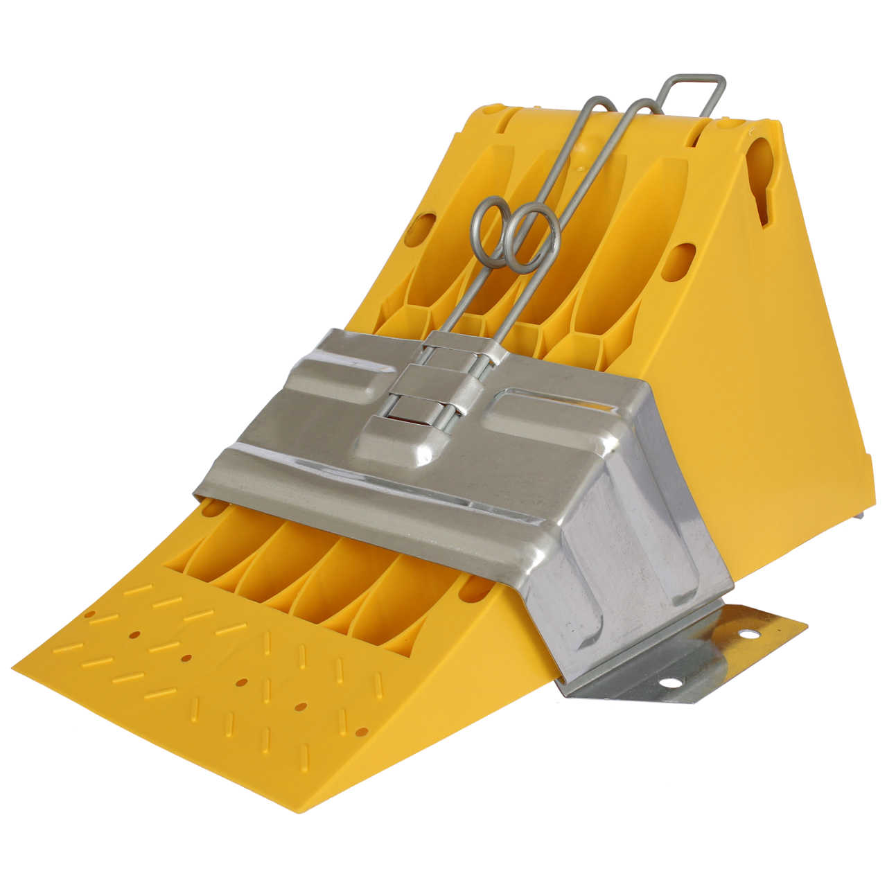Unterlegkeil Kunststoff NG 46 - 6,5t mit Metallhalterung | SQS