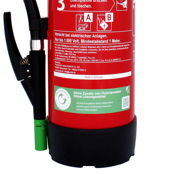 Schaumlöscher Jockel S 6 JX 34 GREEN 2.0, 6 Liter | SQS