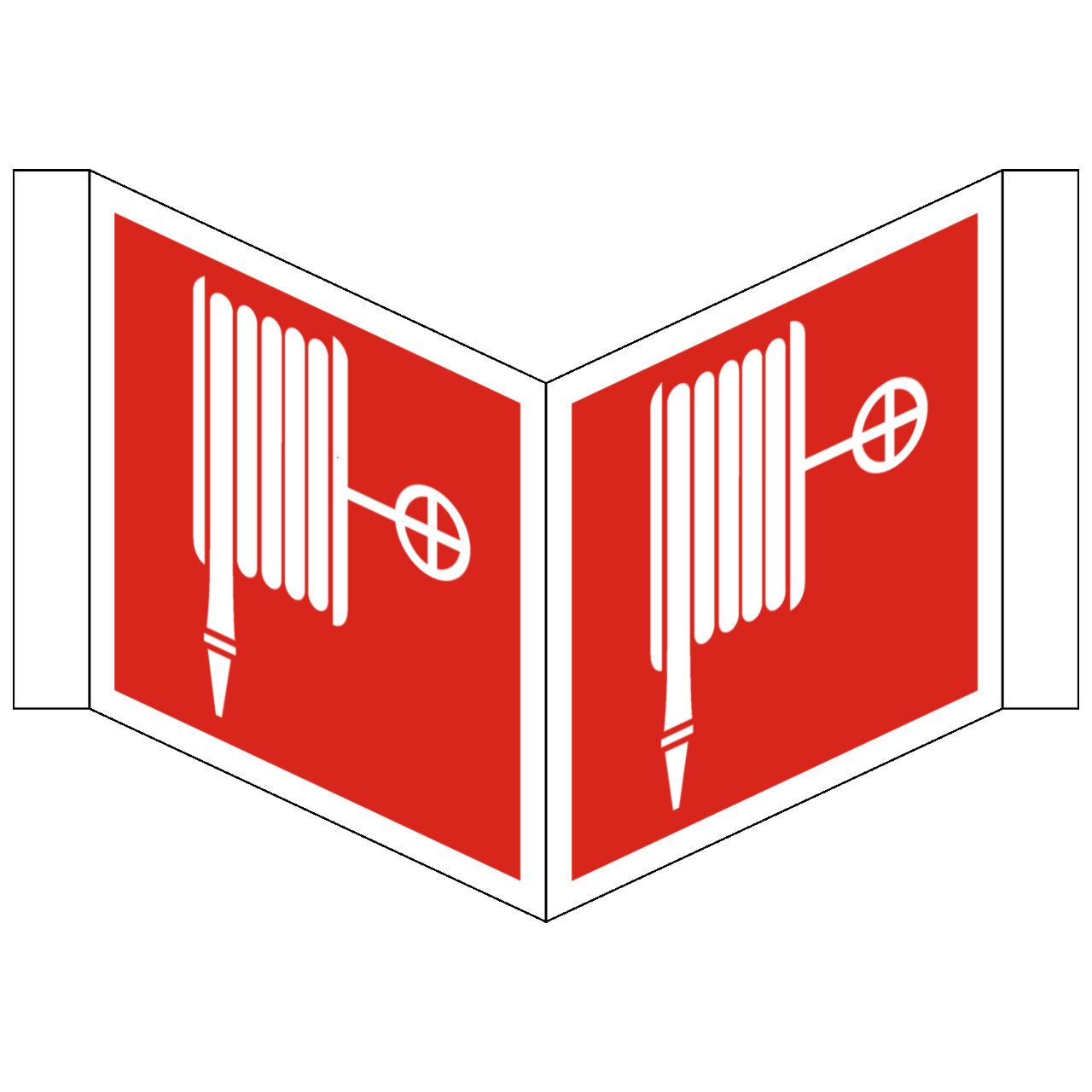 Nasenschild Löschschlauch nach BGV A8 | SQS